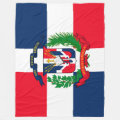 Dominican Republic Fleece Blanket | Zazzle