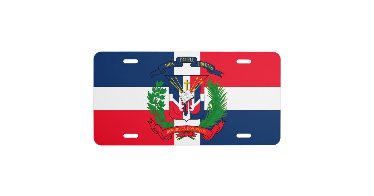 Dominican Republic License Plate | Zazzle