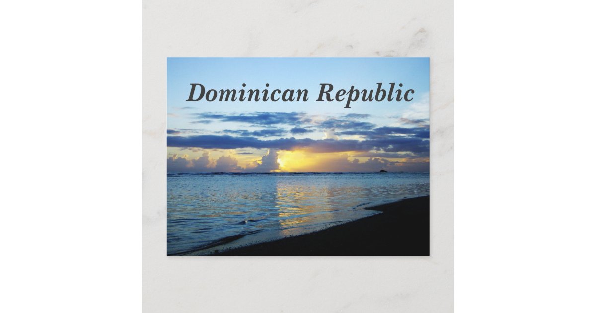 Dominican Republic Postcard | Zazzle