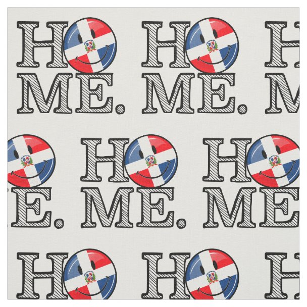 Dominican Republic Flag Fabric | Zazzle