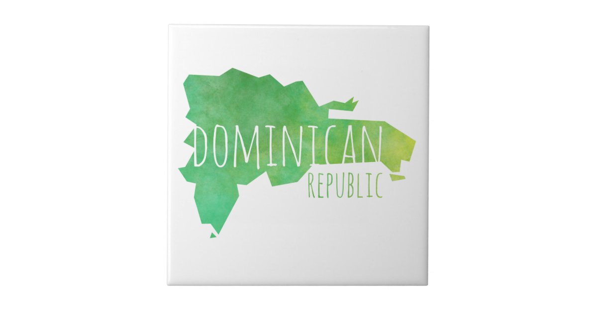 Dominican Republic Tile | Zazzle