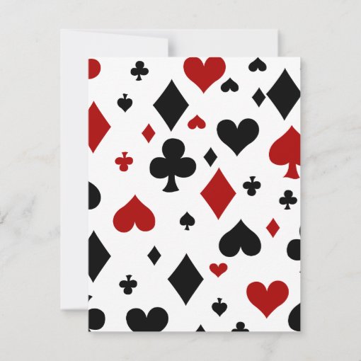 Domino Aces Invitation | Zazzle