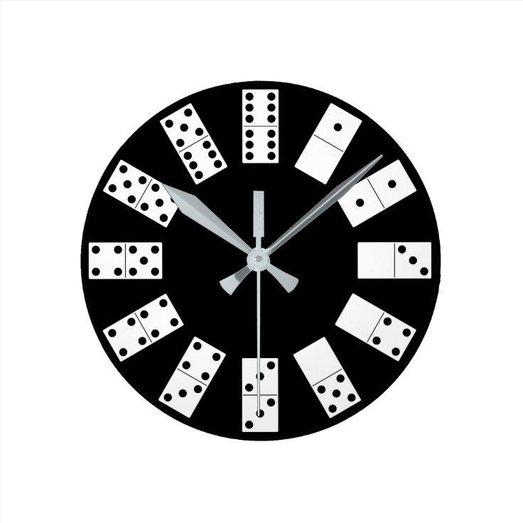 Domino Clock | Zazzle