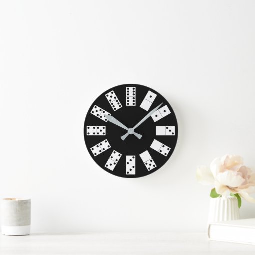 Domino Clock | Zazzle