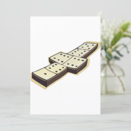 Domino Invitations | Zazzle