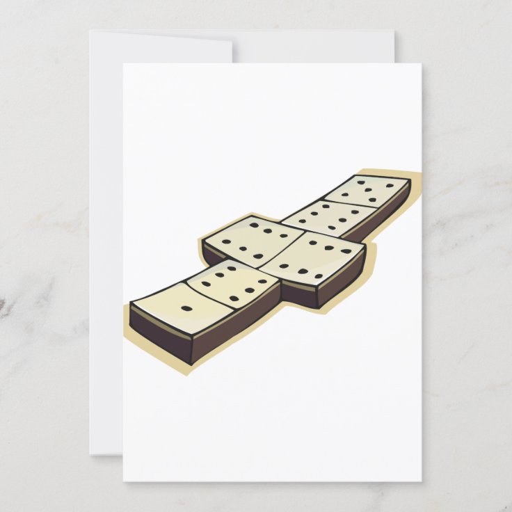 Domino Invitations | Zazzle