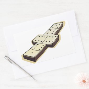 Domino Stickers | Zazzle