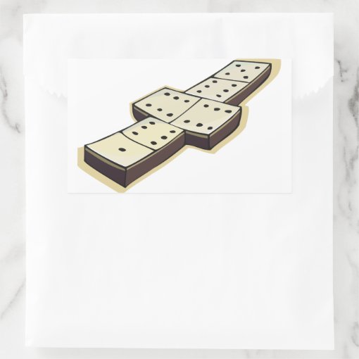 Domino Stickers | Zazzle