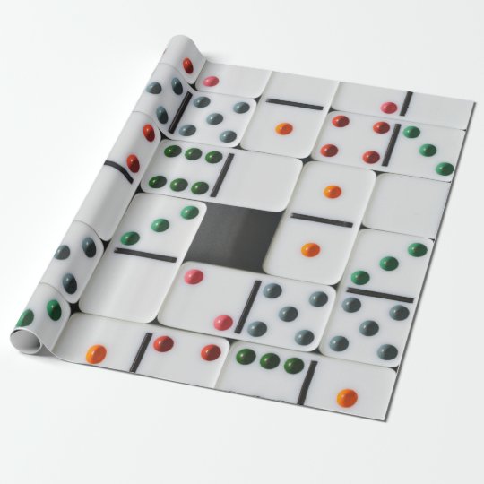 Domino Wrapping Paper | Zazzle.com