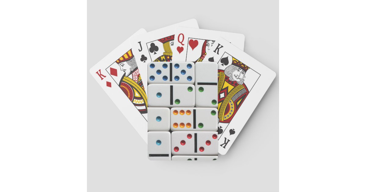 Dominoes playing cards | Zazzle