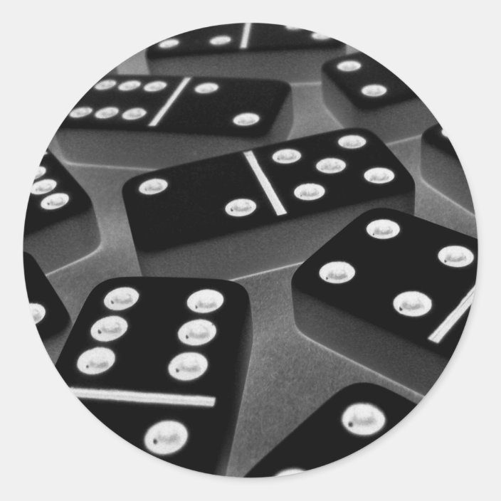 Dominoes Stickers 008 | Zazzle.com