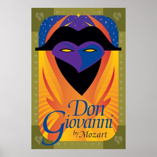 Don Giovanni, Opera Poster | Zazzle.com