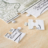 Don Quixote route Map - Cervantes signature Jigsaw Puzzle | Zazzle