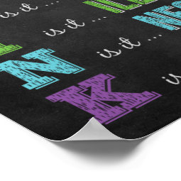 Don’t Be Mean Behind The Screen Anti Cyber Bully Poster | Zazzle