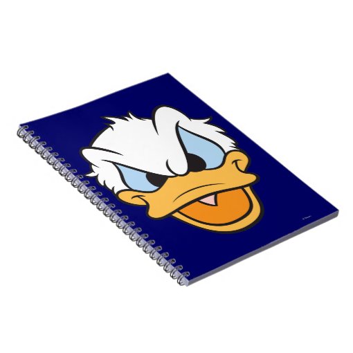 Donald Duck | Angry Face Closeup Notebook | Zazzle