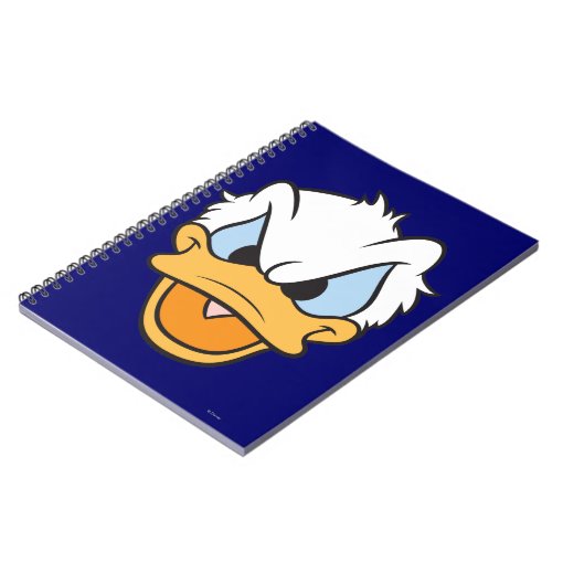 Donald Duck | Angry Face Closeup Notebook | Zazzle