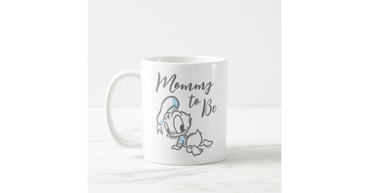 Donald Duck Baby Shower Mommy to Be Coffee Mug | Zazzle