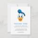 Donald Duck Birthday Thank You | Zazzle