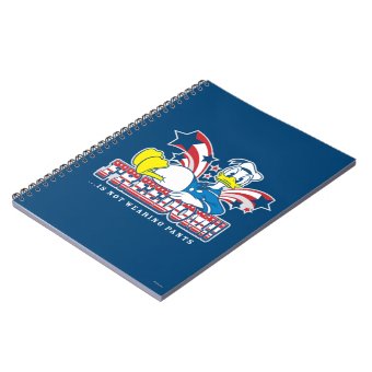 Donald Duck | Freedom Notebook | Zazzle