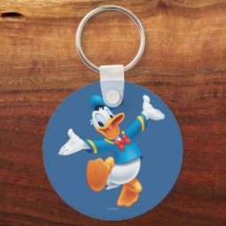 Donald Duck | Jumping Keychain | Zazzle
