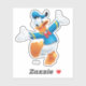 Donald Duck | Jumping Sticker | Zazzle