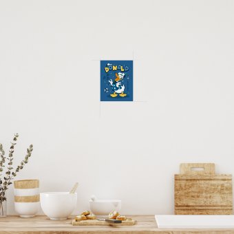 Donald Duck | Oh Boy! Oh Boy! Lucky Duck Poster | Zazzle
