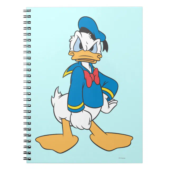 Donald Duck | One Hand on Hip Notebook | Zazzle
