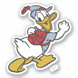 Donald Duck | Outdoor Donald Sticker | Zazzle
