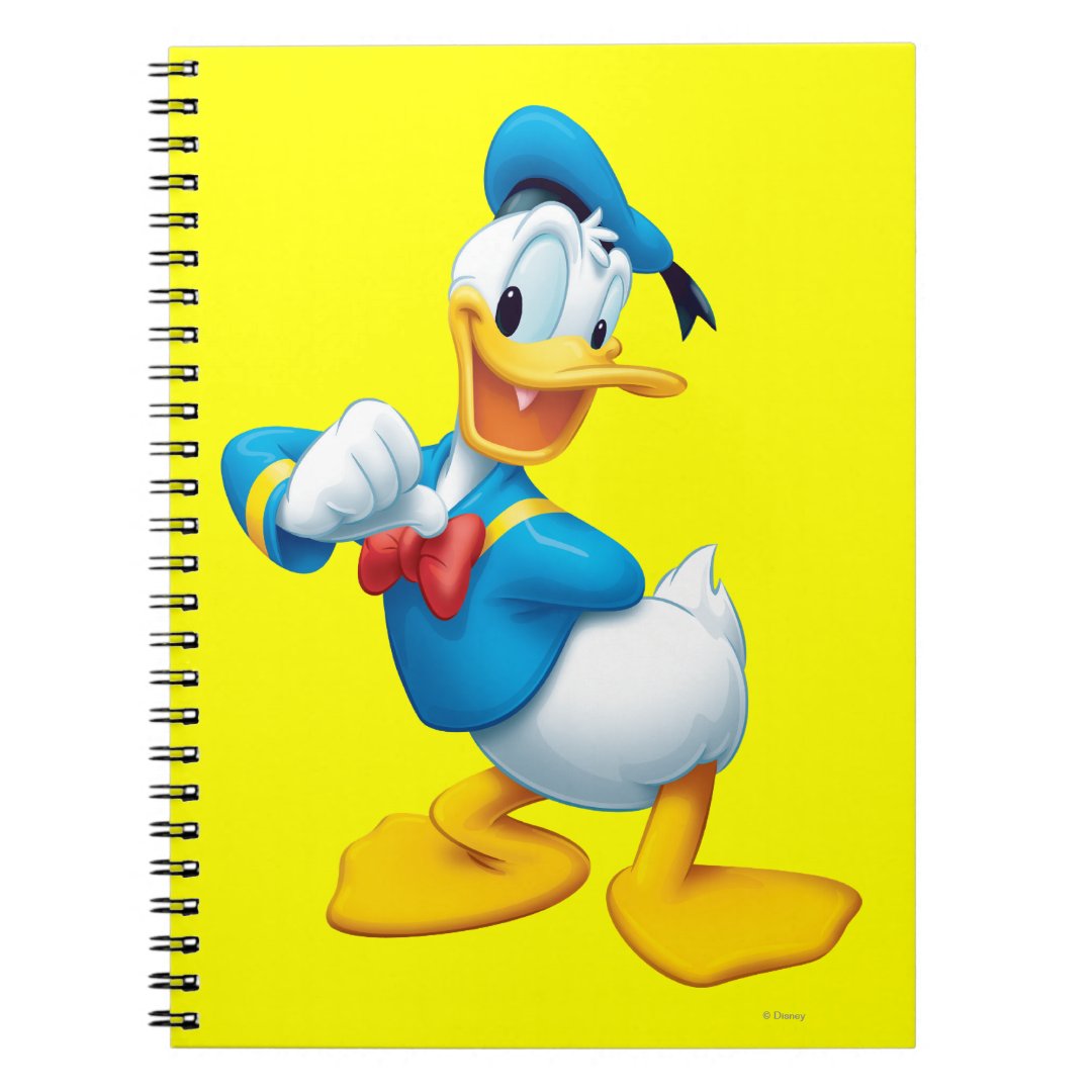 Donald Duck | Posing Notebook | Zazzle