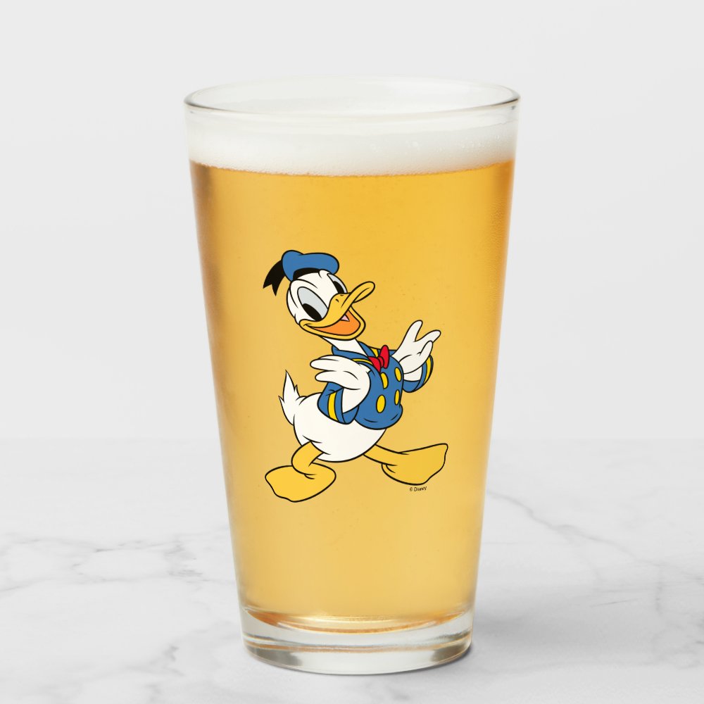 Donald Duck | Proud Pose Glass sold by Turtle Subjective | SKU ...