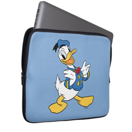 Donald Duck | Proud Pose Laptop Sleeve | Zazzle