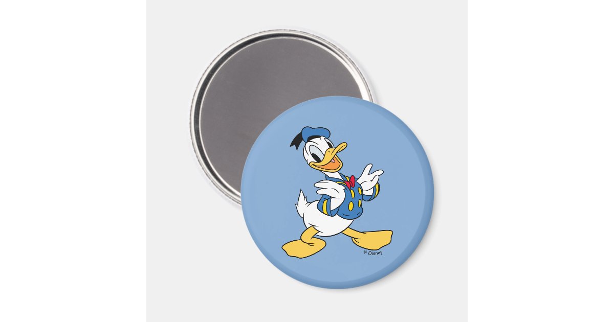Donald Duck | Proud Pose Magnet | Zazzle