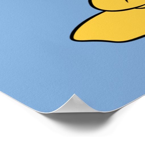 Donald Duck | Proud Pose Poster | Zazzle