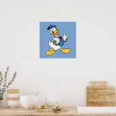 Donald Duck | Proud Pose Poster | Zazzle