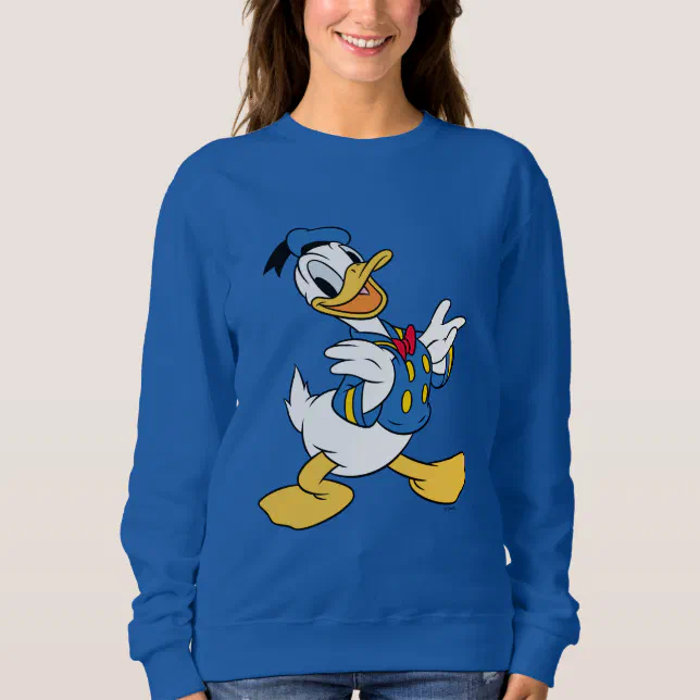 Donald Duck | Proud Pose Sweatshirt | Zazzle