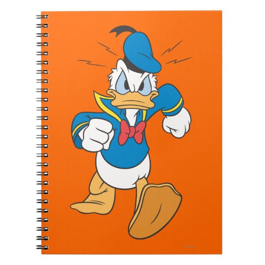 Donald Duck | Running Notebook | Zazzle.com
