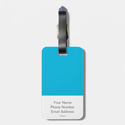 Donald Duck | Salute with Patriotic Star Luggage Tag | Zazzle