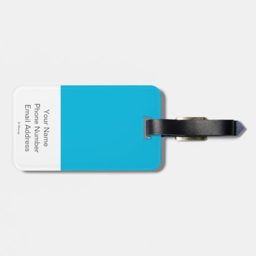 Donald Duck | Salute with Patriotic Star Luggage Tag | Zazzle