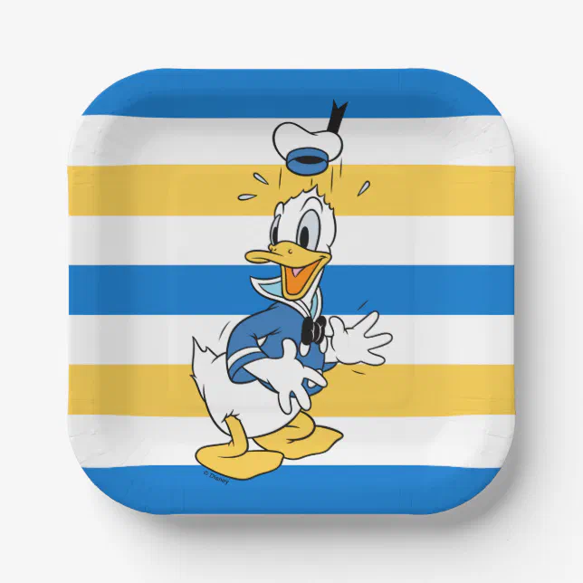 Donald Duck Surprise Paper Plates | Zazzle