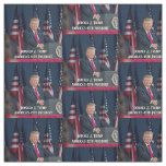Trump Trump Fabric | Zazzle
