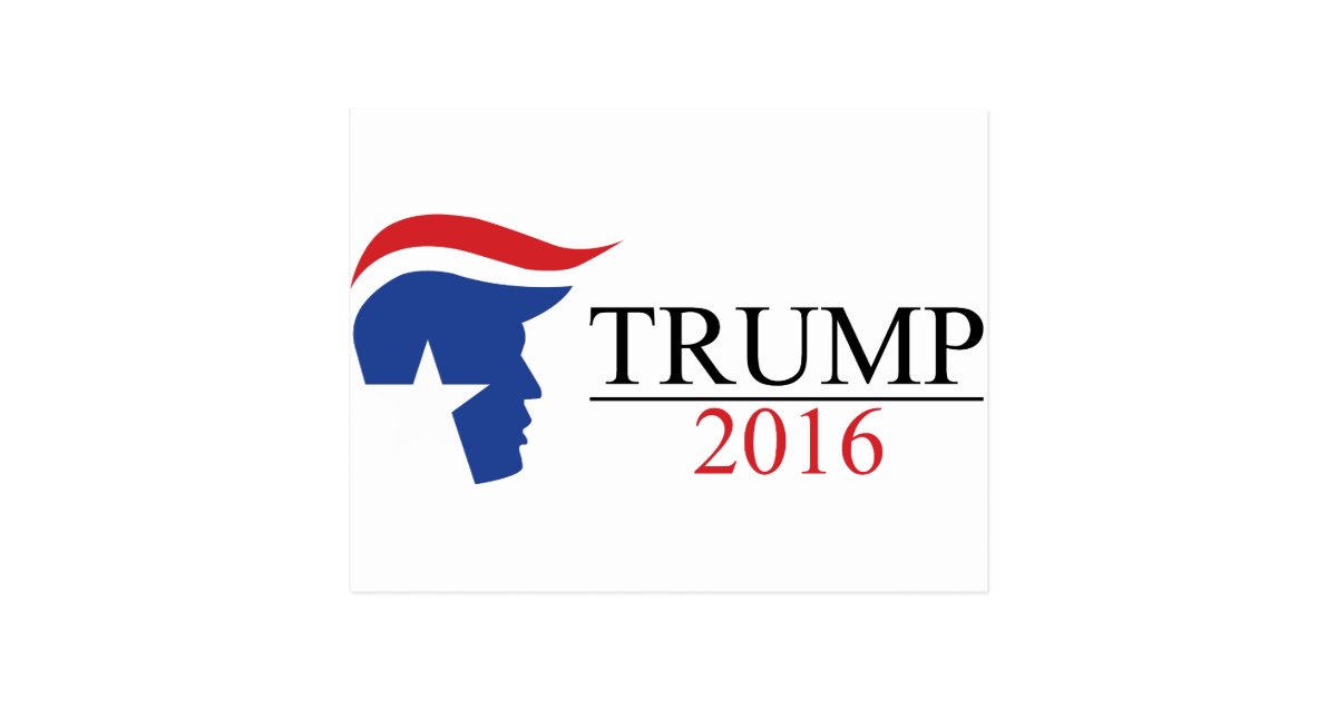 Donald Trump 2016 Presidential Logos Postcard | Zazzle.com