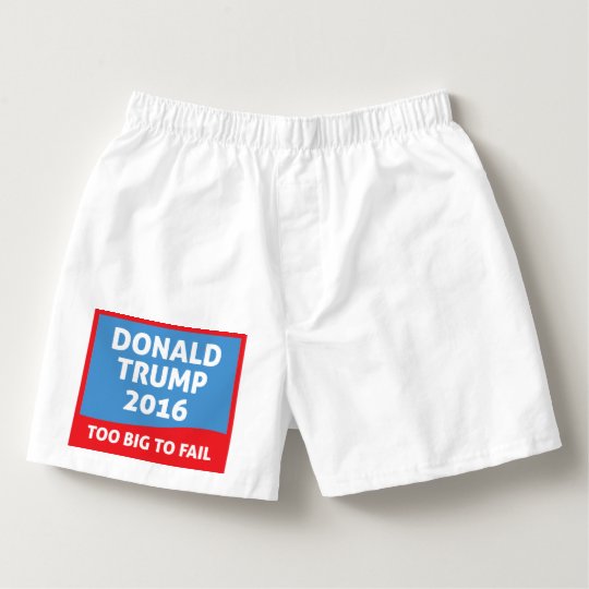 Donald Trump 2016 Underwear Boxers | Zazzle.com