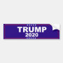 Donald Trump 2020 Bumper Sticker | Zazzle