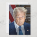 Donald Trump 2025 American President Portrait Invitation | Zazzle