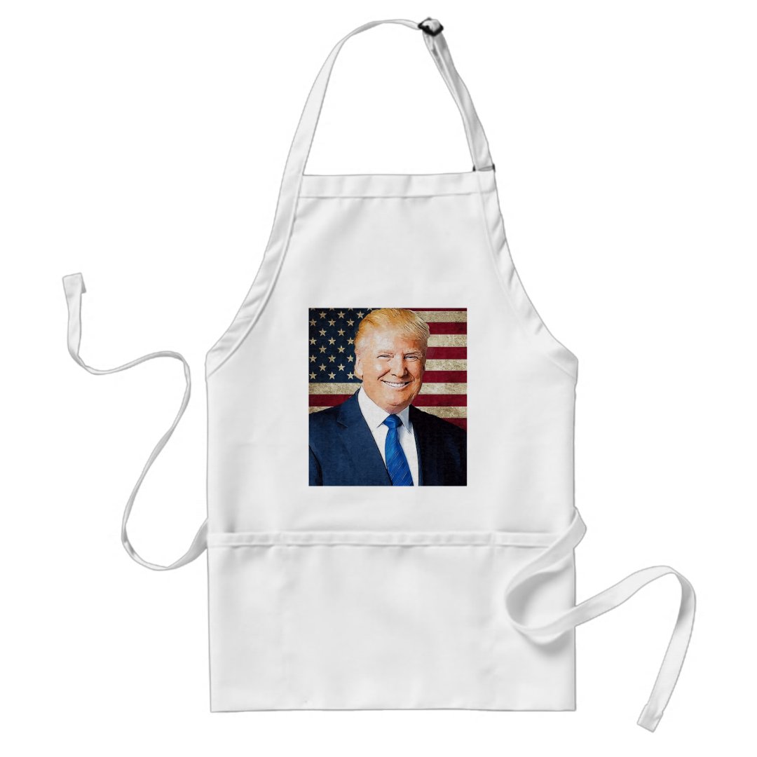 Donald Trump Adult Apron | Zazzle