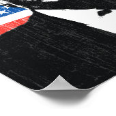 Donald Trump American Flag Custom Text Poster | Zazzle