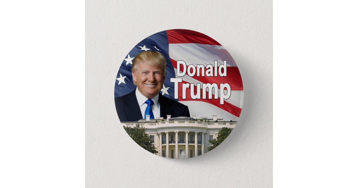 Donald Trump Button | Zazzle