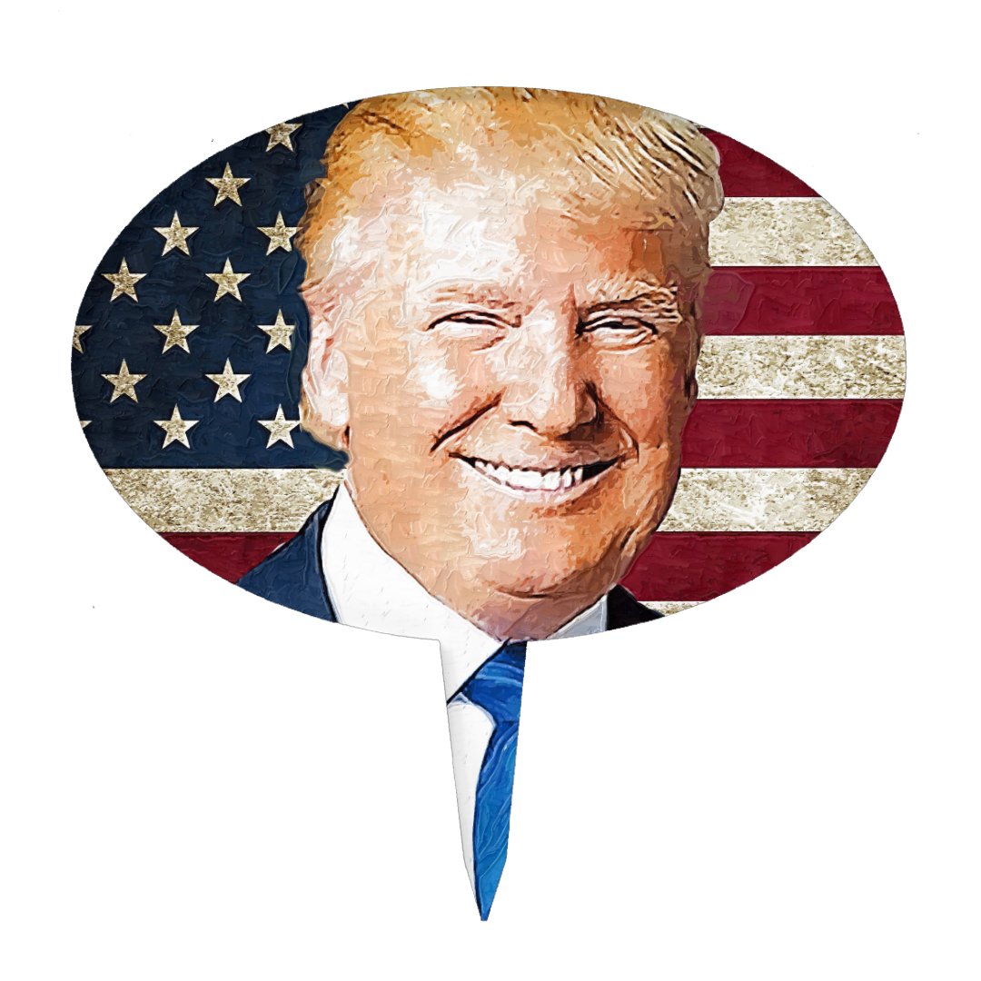 Donald Trump Cake Topper | Zazzle