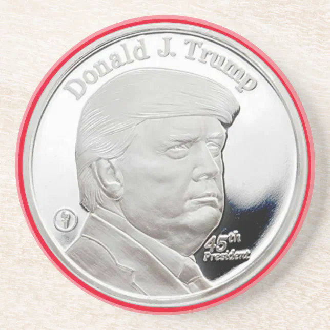 DONALD TRUMP COASTER | Zazzle