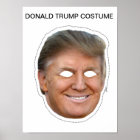 Donald Trump Mask Cutout Poster | Zazzle.com